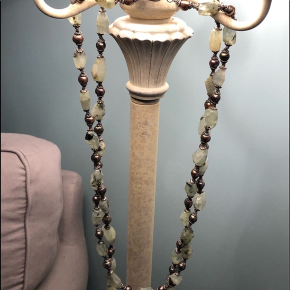 Patty Tobin | Jewelry | Patty Tobin Gemstone Pearl Necklace | Poshmark